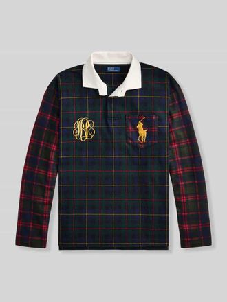 Polo Ralph Lauren Langarmshirt mit kontrastierendem Polokragen