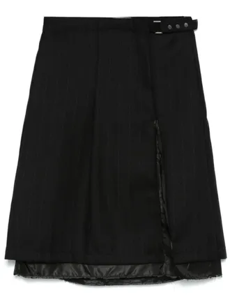 Our Legacy minijupe Clasp - Noir