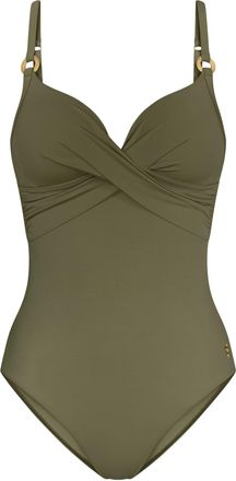 Triumph Summer Twist OWP, One Piece Swimsuit Damen, Gr&uuml;n (Sage Green), 40
