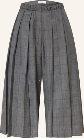 Sandro Sandro Culotte Mit Schmucksteinen grau