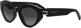 Bulgari Stilvolle Sonnenbrillenkollektion - - Accessories - unisex - Schwarzk - 53 MM
