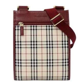 Burberry Sac bandouli&egrave;re Pre-owned en toile - Femme - Pre-owned - Beige - Taille: ONE Size
