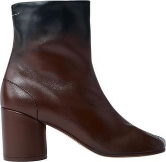 Maison Margiela Femme, Chaussures, Brun, Taille: 40 EU Biker Bottes à cheville