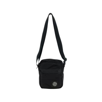 Stone Island Homme, Sacs, Noir, Taille: ONE Size Sac bandouli&egrave;re