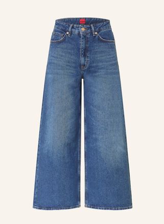HUGO BOSS Hugo Jeans-Culotte Geredith blau