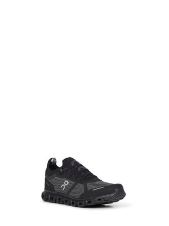 On Mens Black Cloud 6 Versa Sneakers Recycled Polyester Trainers