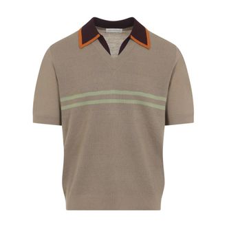 Dries Van Noten Homme, Pulls, Brun, Taille: L Molar Polo