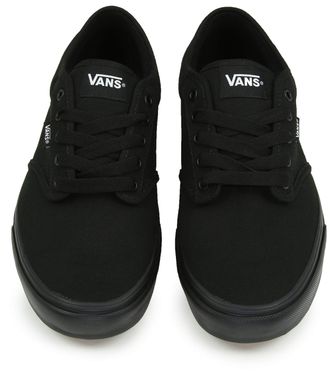 Vans Herren Atwood Sneaker Atwood Trainers, (Canvas) Black/Black, 43 EU