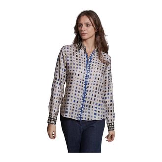 Caliban Stilvolles Herrenhemd - - Blouses & Shirts - Damen - Mehrfarbig - XL