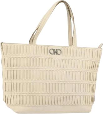 Ferragamo Damen, Pre-Owned, Beige, ONE SIZEGr&ouml;&szlig;e