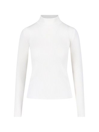 Courrèges Logo Turtleneck Sweater
