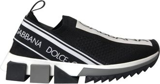 Dolce & Gabbana Homme, Chaussures, Noir, Taille: 39 1/2 EU Sorrento Baskets