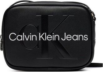 Calvin Klein Jeans Handtasche Sculpted Camera Bag18 Mono K60K610275 Schwarz