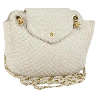 Bally Pre-owned Ledertasche - - Pre-owned - Damen - Wei&szlig; - ONE SIZE