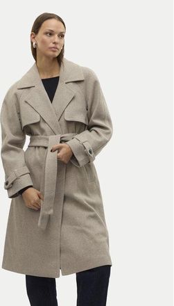 Vero Moda Übergangsmantel Pop Miley 10319995 Beige Regular Fit