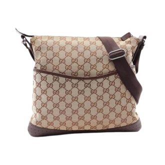 Gucci Sac bandouli&egrave;re vintage Pre-owned en toile - Femme - Pre-owned - Beige - Taille: ONE Size