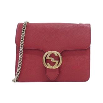 Gucci Pre-owned Vintage Umh&auml;ngetasche - - Pre-owned - Damen - Rot - ONE SIZE