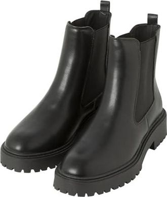 Springfield Femme Boots Bottines Chelsea, Noir, 36 EU