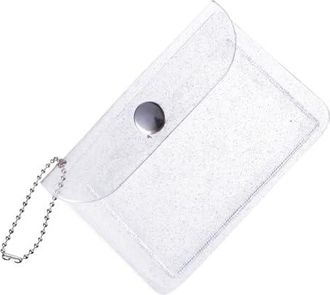 Hemoton 3 pi&egrave;ces Lot de Porte-monnaie Transparent PVC pour Femme Mini Sac &agrave; R&eacute;sistant et &Eacute;l&eacute;gant Pochette Simple pour Cartes et Monnaie