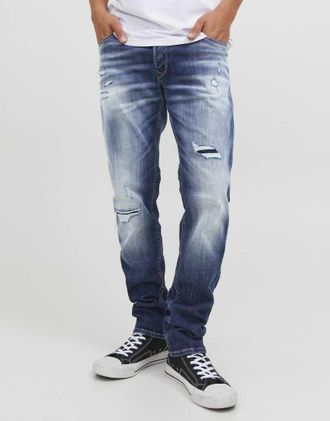 Jack & Jones Jean slim - Bleu
