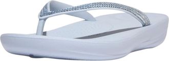 FitFlop Damen Iqushion Ombre Sparkle Flip-Flops Flipflop, Skywash Blue, 36 EU
