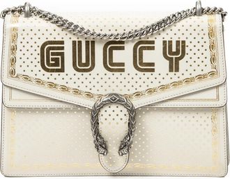 Gucci Crossbody Bags - Gucci x Sega Guccy Stars Medium Dionysus - Gr. unisize - in Wei&szlig; - f&uuml;r Damen