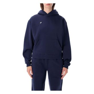 PANGAIA Pangaia - SweaT-shirt &agrave; capuche classique HW - Femme - Sweatshirts et sweats &agrave; capuche - Bleu - Taille: 42 FR