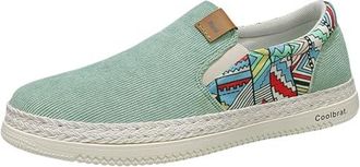 Generic Chaussures de sport pour hommes sans lacets : chaussures de jogging &agrave; enfiler chaussures de course respirantes baskets r&eacute;sistantes &agrave; labrasion chaussu