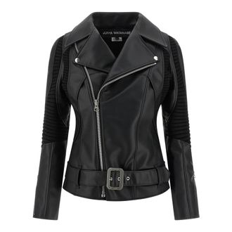 Junya Watanabe Strick-Einsatz-Jacke - - Jackets - Damen - Schwarzk - L