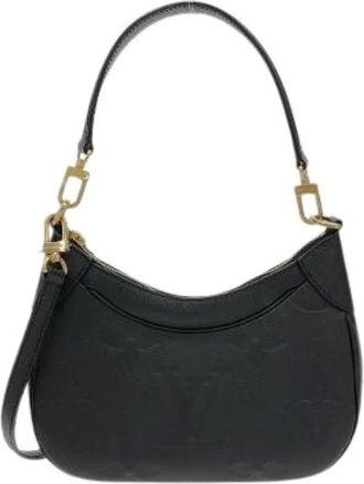 Louis Vuitton Sac doccasion Bagatelle Monogram Empreinte - Femme - Pre-owned - Noir - Taille: ONE Size