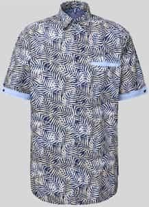 Christian Berg Regular Fit Freizeithemd mit Brusttasche