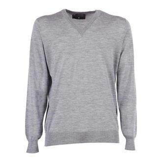FILIPPO DE LAURENTIIS Herren, Strickwaren, Grau, MGr&ouml;&szlig;e