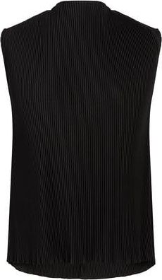 Co Top pliss&eacute; sans manches