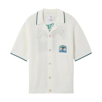 Casablanca Herren, Shirts, Wei&szlig;, LGr&ouml;&szlig;e