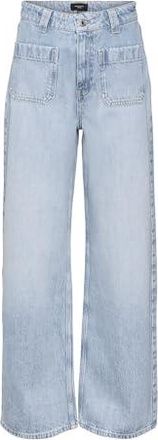 Vero Moda Vmkathy Do319 Large, Bleu Jeans Clair, 30W x 32L Femme
