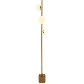 Searchlight Golden floor lamp Pebble - EU94040-3GO