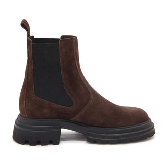 Hogan Chelsea Beatles Stiefel Palissandro - - Shoes - Damen - Braun - 36 EU