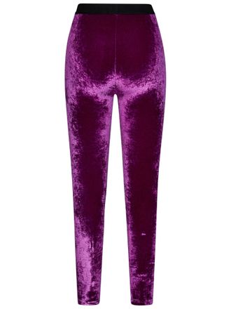 Tom Ford Womens Leggings Violet Trousers