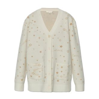 LoveShackFancy Mar Cardigan - - Knitwear - Damen - Beige - S
