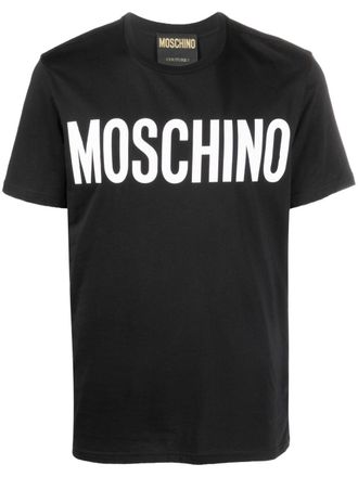 Moschino T-Shirt aus Bio-Baumwolle - Schwarz