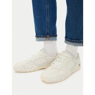 Tommy Jeans Sneakers Tommy Jeans Archive 97 Lite Leather EN0EN02942 Wei&szlig;