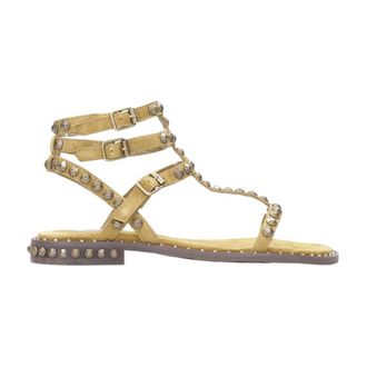 Ash Flache Sandalen - - Shoes - Damen - Gr&uuml;n - 37 EU