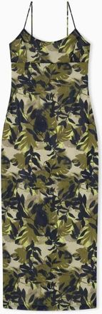 A|X Armani Exchange Femme, Robes, Multicolore, Taille: 40 FR Longue Robe en Maille Stretch