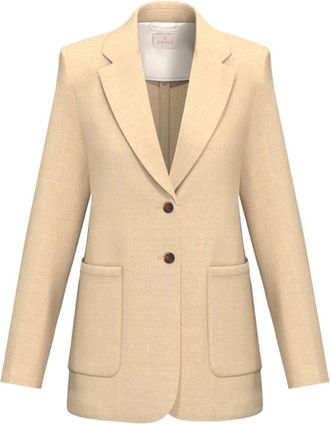 Marella Femme, Vestes, Beige, Taille: 36 FR Emme Jacket