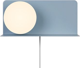 Nordlux Applique murale lilibeth Métal Bleu, H.16 - IP20 - E14 / Intérieur