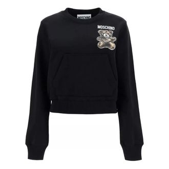 Moschino Damen, Sweatshirts & Hoodies, Schwarzk, XSGr&ouml;&szlig;e
