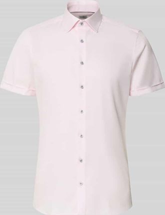 Olymp Level 5 Slim Fit Business-Hemd mit Kentkragen