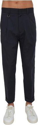 Paolo Pecora Homme, Pantalons, Bleu, Taille: S Pantalone Tessuto
