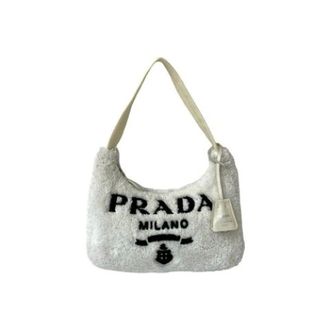 Prada Sac &agrave; bandouli&egrave;re Vintage Pre-owned - Femme - Pre-owned - Blanc - Taille: ONE Size