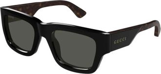 Gucci Stylische Sonnenbrille f&uuml;r modebewusste Personen - - Accessories - unisex - Schwarzk - 52 MM